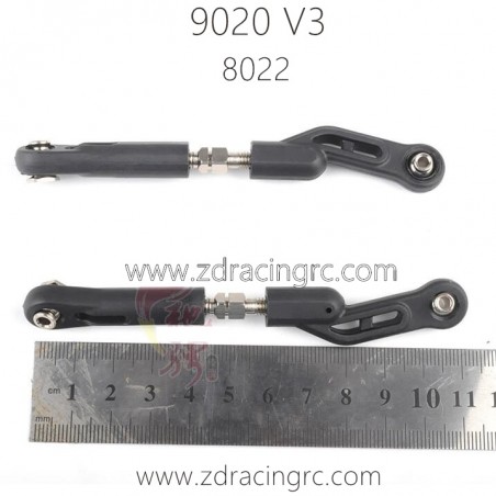 ZD RACING 9020 V3 RC Car Parts 8022 Rear Upper Connect Rod