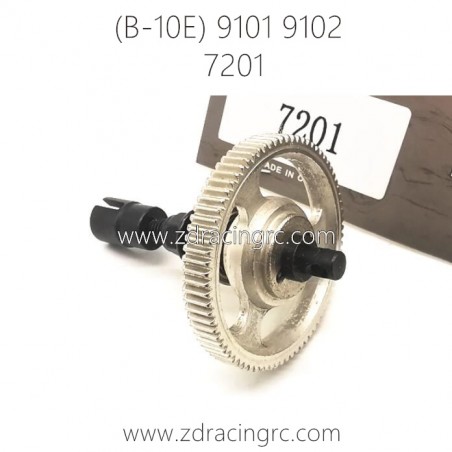 ZD RACING B-10E 9101 9102 RC Car Parts 7201 Slipper Clutch Complete With Main Gear